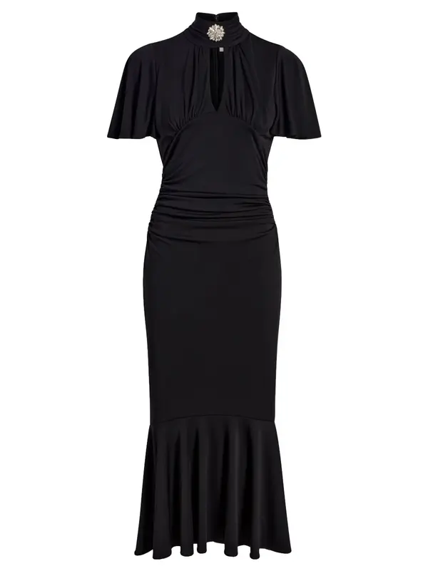 Cinq À Sept Rosita Midi Dress - Black