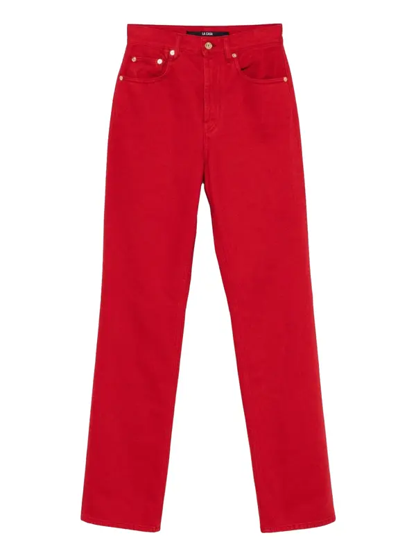 Jacquemus Le De-nîmes Droit Jeans - Red