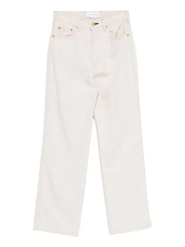 TU ES MON TRESOR Straight Leg Jeans - Neutrals