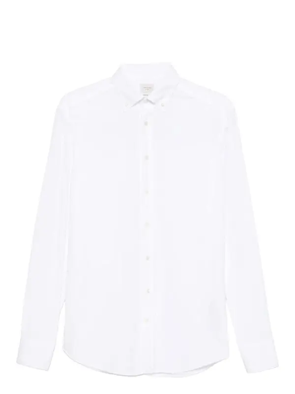 TRAIANO MILANO Textured Shirt - White