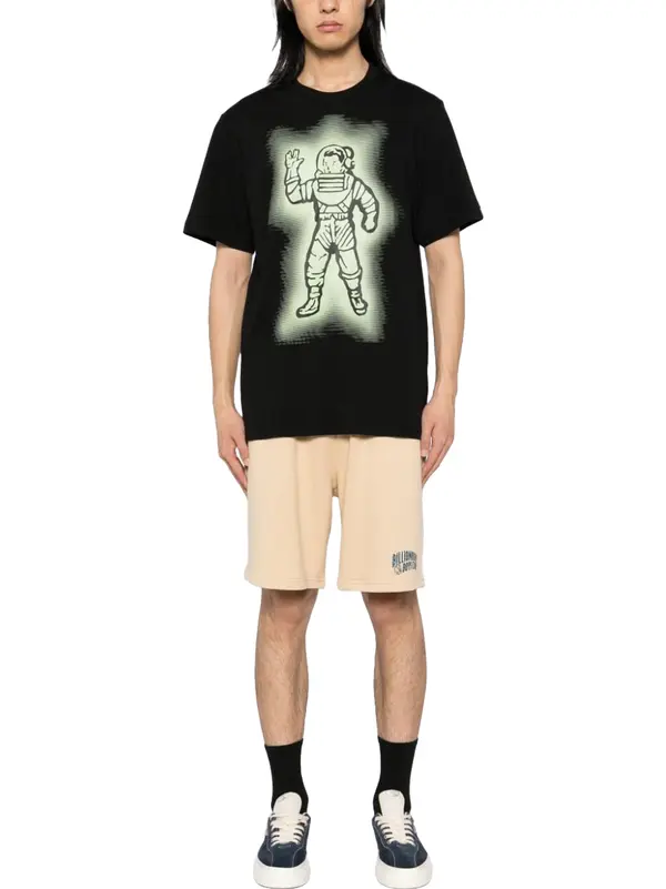 BILLIONAIRE BOYS CLUB Logo-print Jersey Shorts - Neutrals
