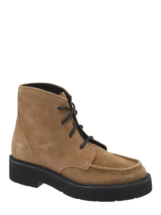 Rag & Bone Tucker Moc Toe Boots - Khaki/ Olive Suede