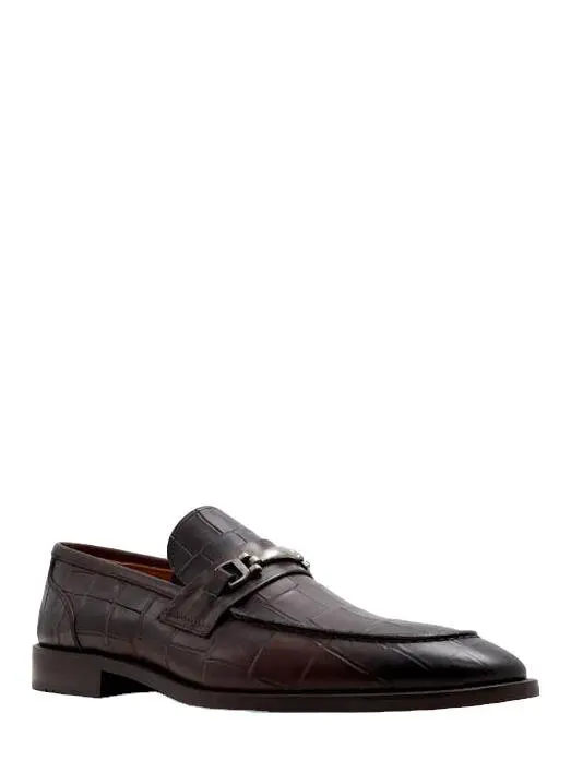 Aldo Liari Bit Loafer - Dark Brown