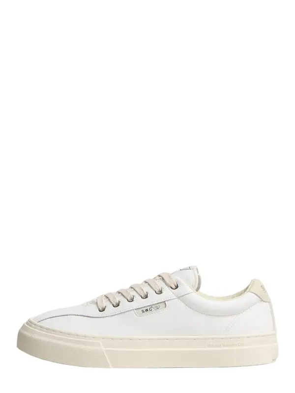 S.W.C STEPNEY WORKERS CLUB Dellow 02 Suede Sneakers - White
