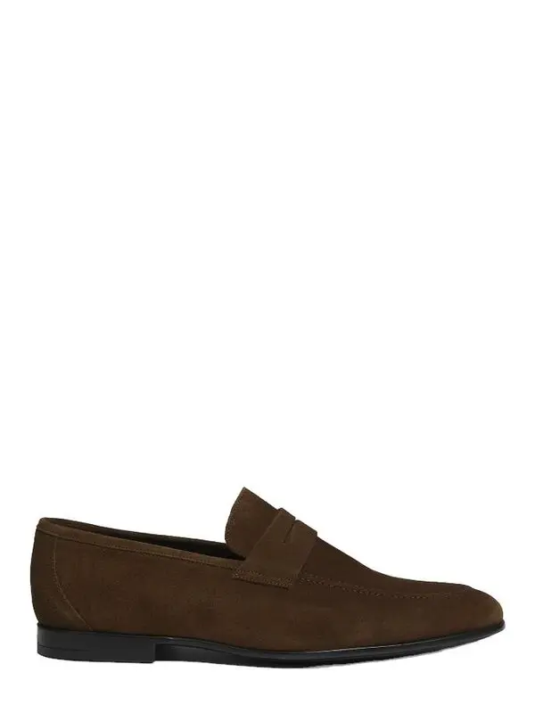 To Boot New York Dunmore Suede Penny Loafers - Softymarone