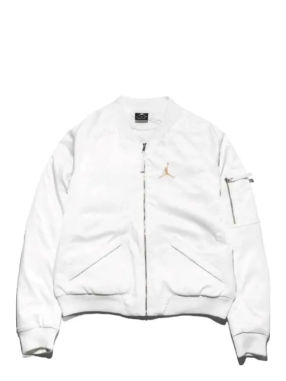 JORDAN Air Wings Ma1 Jacket - White