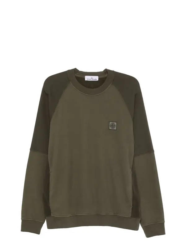 Stone Island Compass-badge Sweatshirt - Green