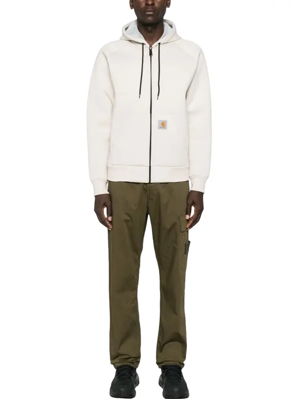Carhartt Work In Progress Car-lux Zip-up Hoodie - Neutrals