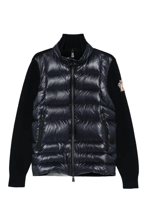 Moncler Panelled Jacket - Blue