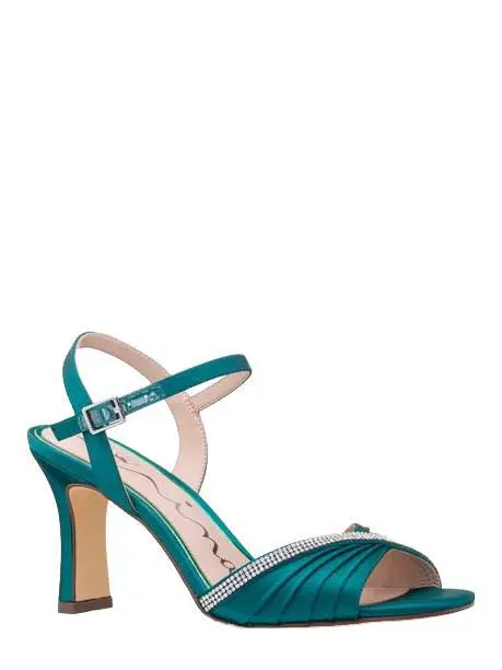 Nina Agnes Satin Sandal - Spruce