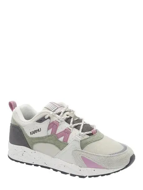 KARHU Gender Inclusive Fusion 2.0 Sneaker - Dark Gull Gray/lilas