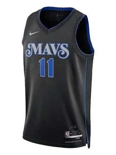 Nike Kyrie Irving Dallas Mavericks Dri-fit Jersey - Black