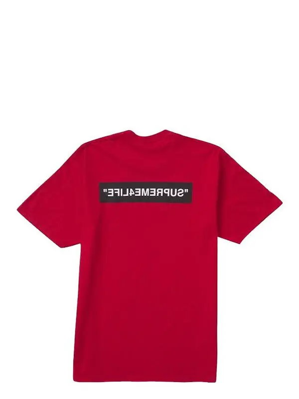 Supreme 4 Life Tee Shirt - Red