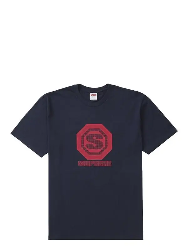 Supreme Blockbuster Tee Shirt - Navy Blue
