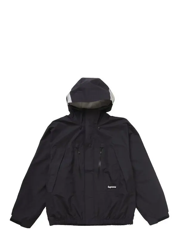 Supreme Gore-tex Taped Seam Shell Jacket - Black