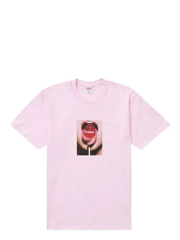 Supreme Lollipop Tee Shirt - Light Pink