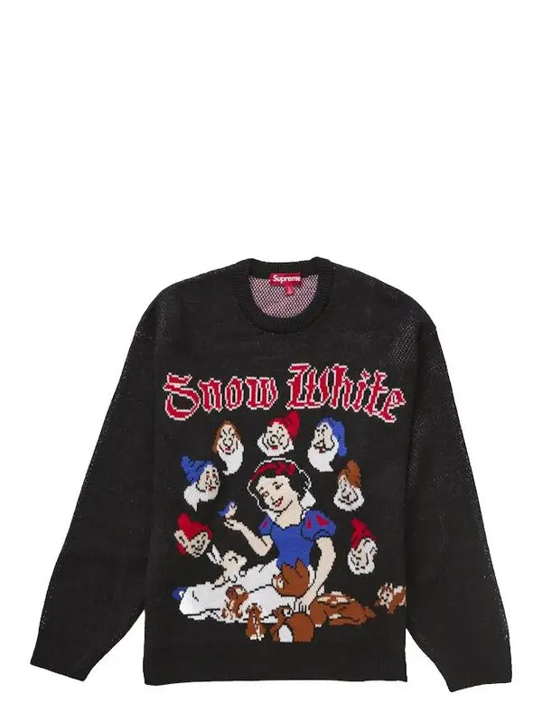 Supreme Snow White Sweater - Black