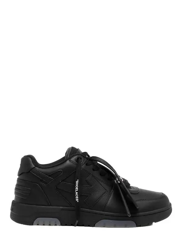 Off-White Out Of Office Ooo Low-top Sneakers - Black