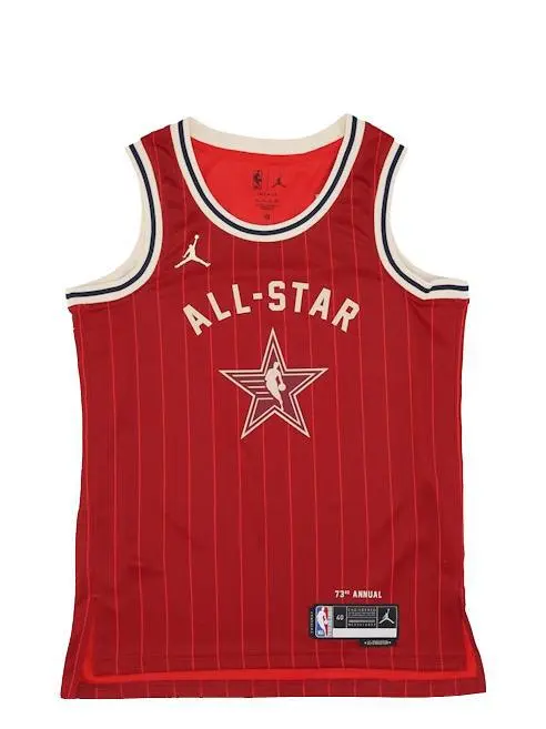 JORDAN Nba Drifit All Star Tatum Jersey - Red