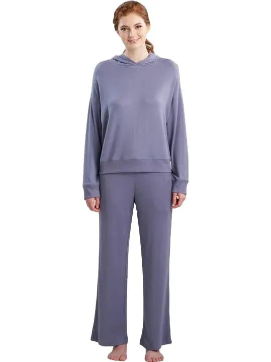 Natori Eden Everywhere Hoodie - Blue