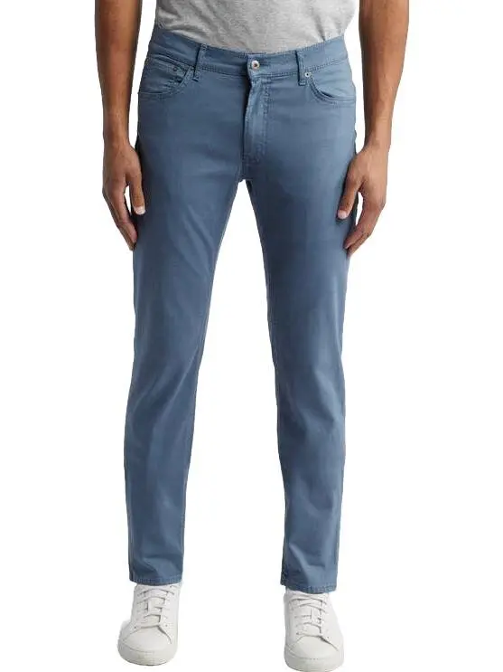 BRAX Chuck Modern Fit Five-pocket Pants - Smoke Blue