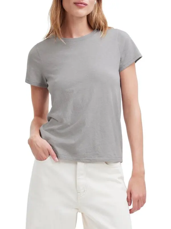 Madewell Vintage Northside Tee - Light Hthr Grey