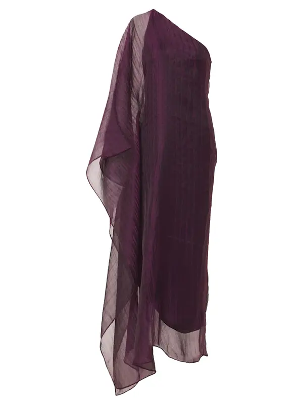 TALLER MARMO Betsy One-shoulder Gown - Purple