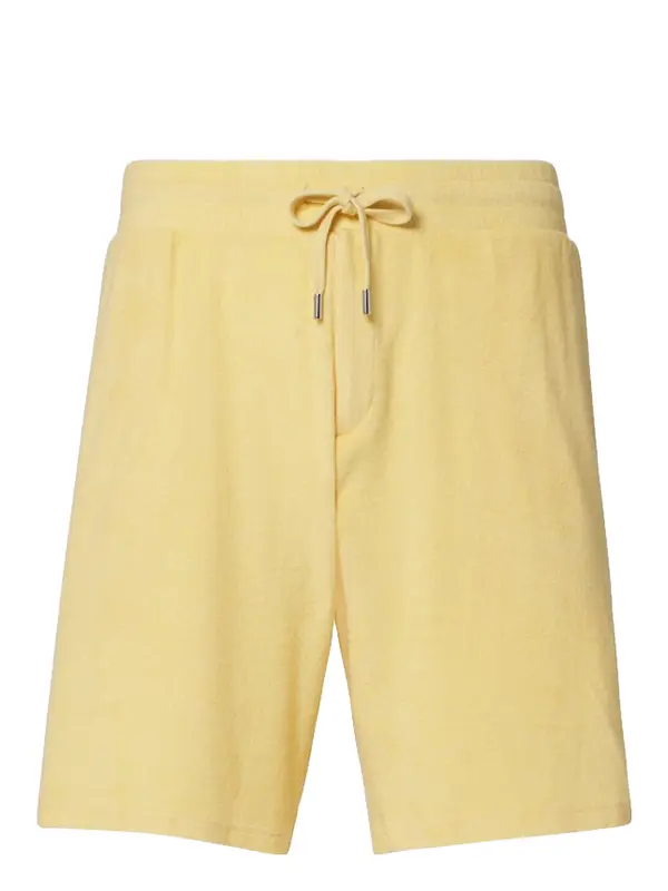 Frescobol Carioca Faustino Terry Shorts - Yellow