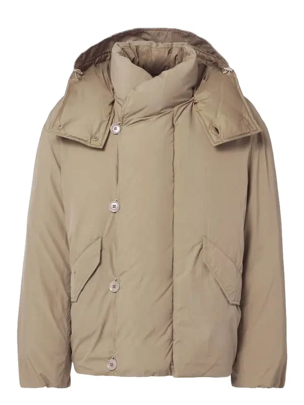 LEMAIRE Cotton-blend Down Jacket - Green