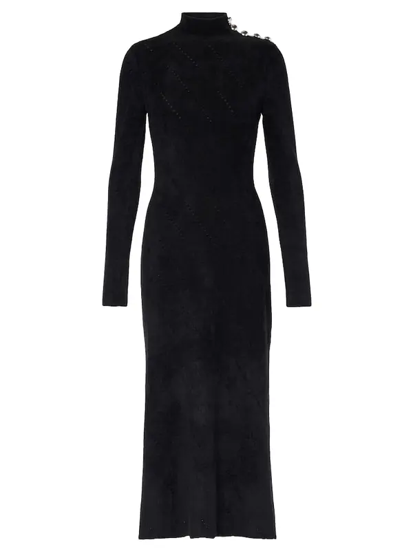 Proenza Schouler White Label Jude Maxi Dress - Black