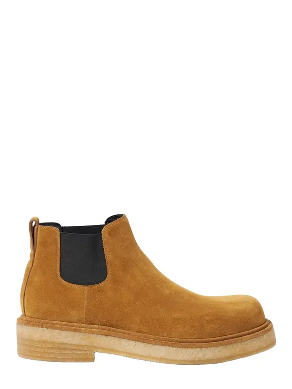 Bottega Veneta Haddock Suede Chelsea Boots - Brown