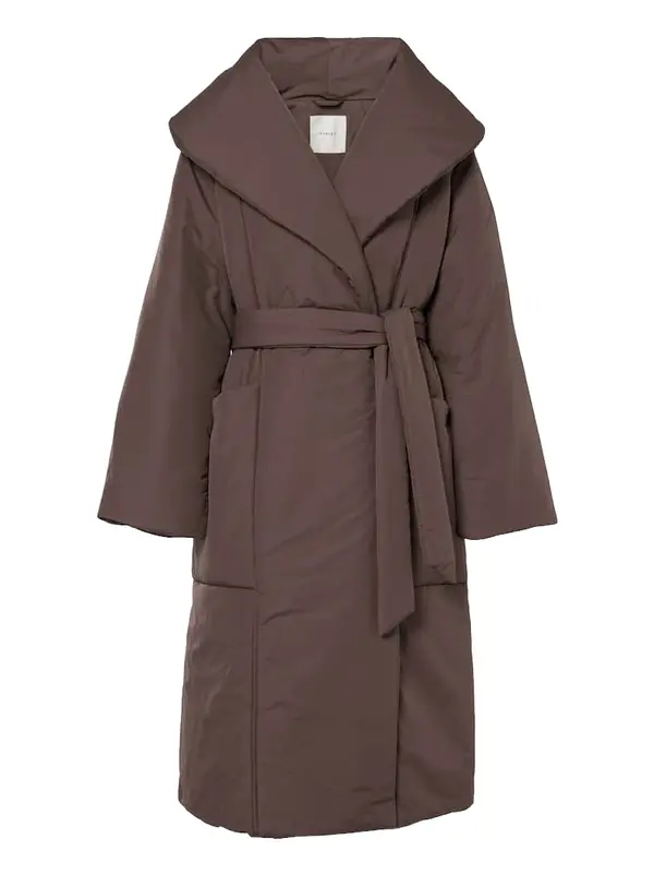 Varley Ana Cotton-blend Puffer Coat - Brown