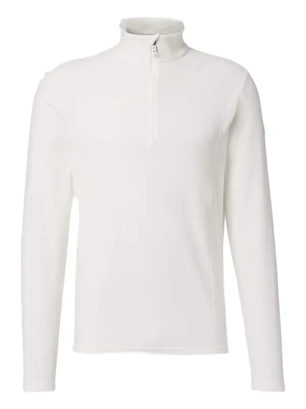 Bogner Harry Fleece Half-zipped Sweater - White