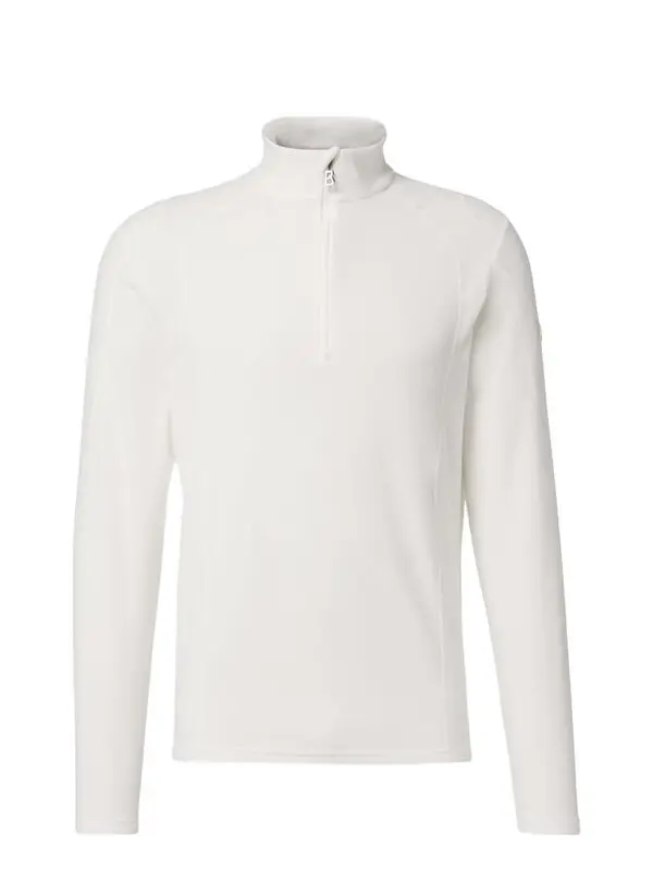 Bogner Harry Fleece Half-zipped Sweater - White