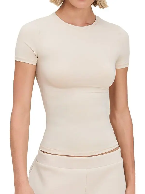 Devon Windsor Bowie Top - Neutral