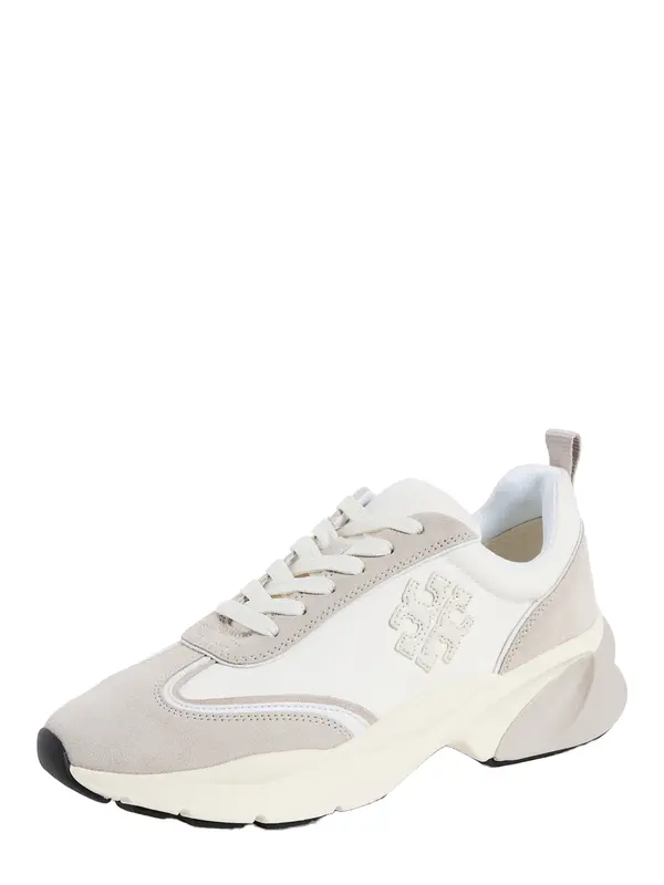 Tory Burch Good Luck Trainer Sneakers - Bianco/fossil Stone
