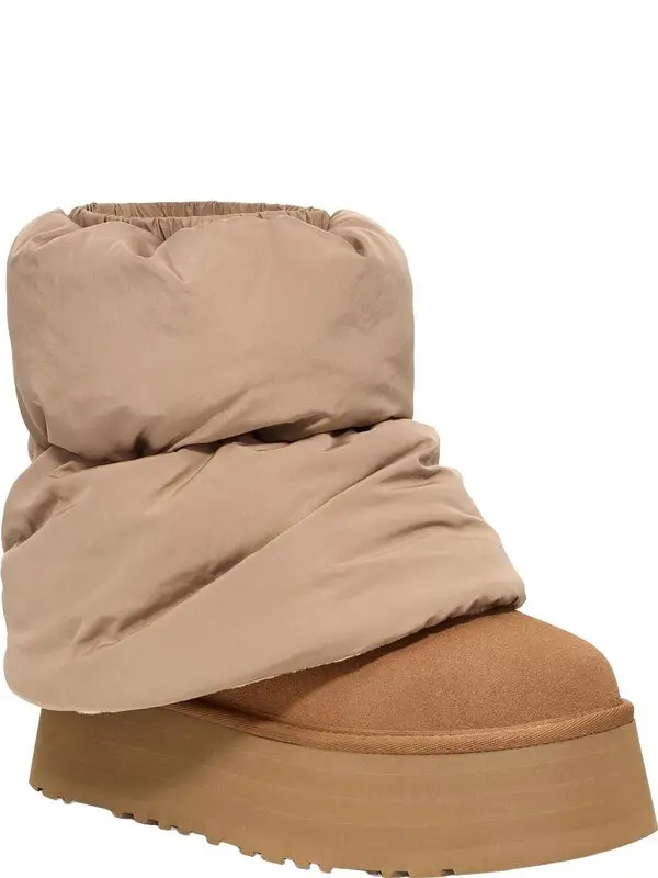 UGG Classic Mini Dipper Puffer Platform Boots - Ahs