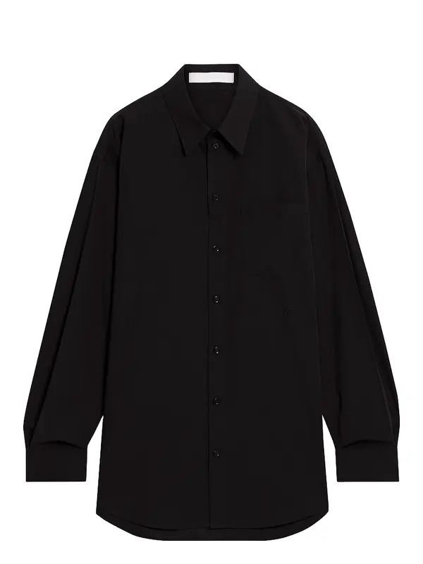 Helmut Lang Cotton-poplin Shirt - Black