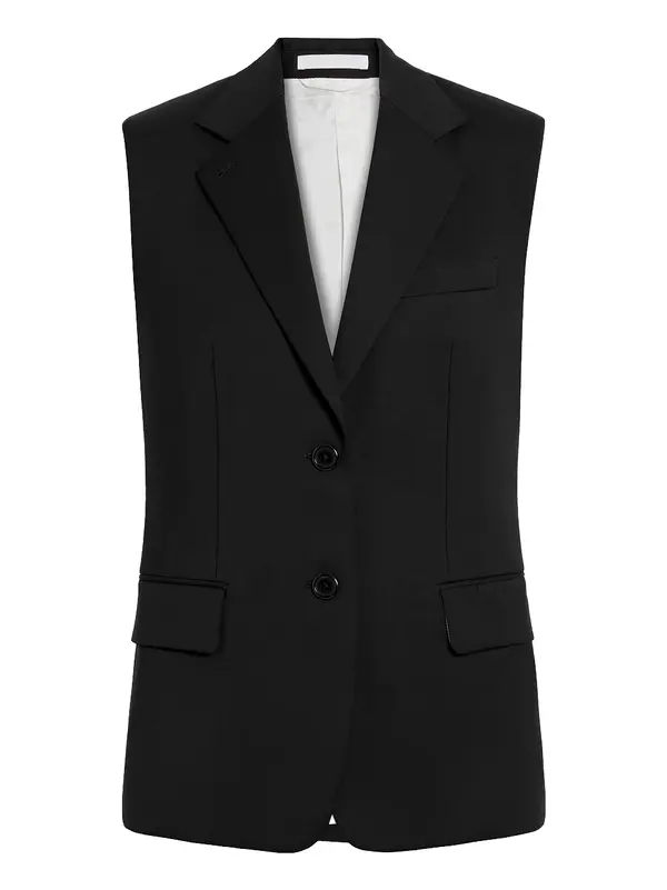 Helmut Lang Wool Vest - Black