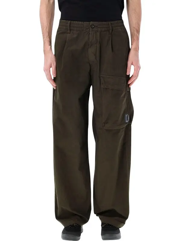 C.P. COMPANY Microreps Cargo Trousers - Dk Olive