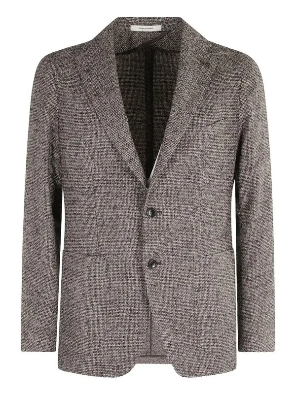 Tagliatore Single-breasted Blazer - Brown