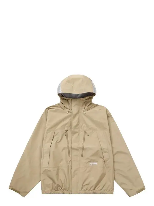Supreme Gore-tex Taped Seam Shell Jacket - Tan