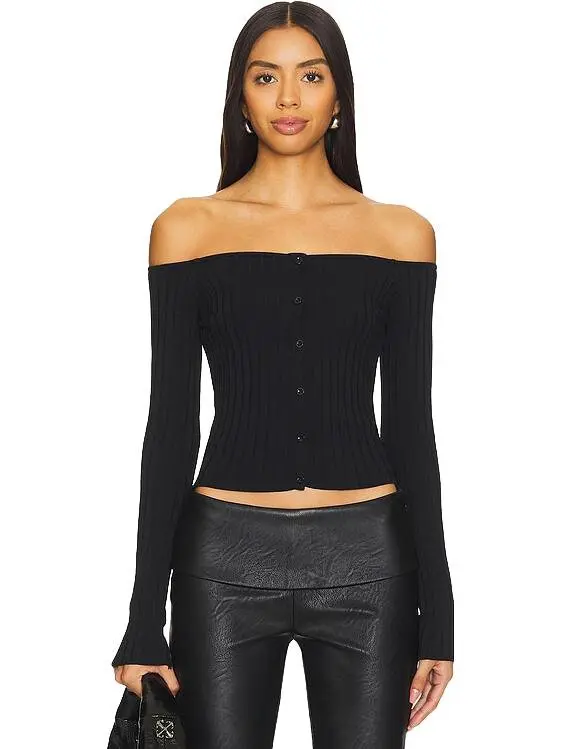 Superdown Calypso Top - Black
