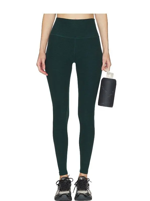 Beyond Yoga Spacedye Caught In The Midi High Waisted Legging In . Also - Green