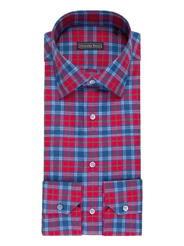 Stefano Ricci Cotton Asti Shirt - Rouge