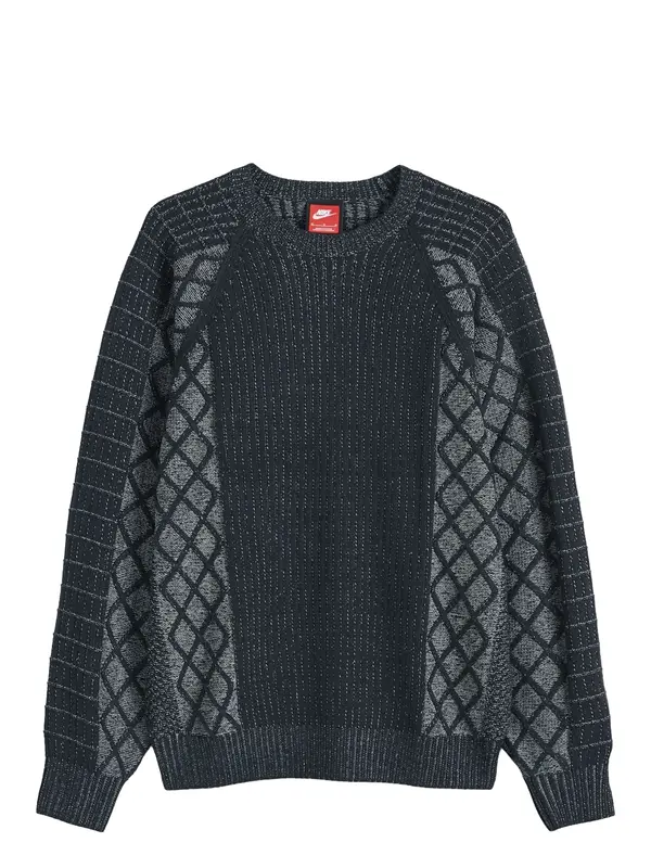 Nike Apparel Tech Sweater - Black/silver