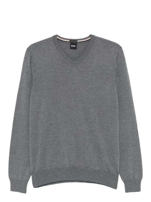BOSS Baram Sweater - Grey