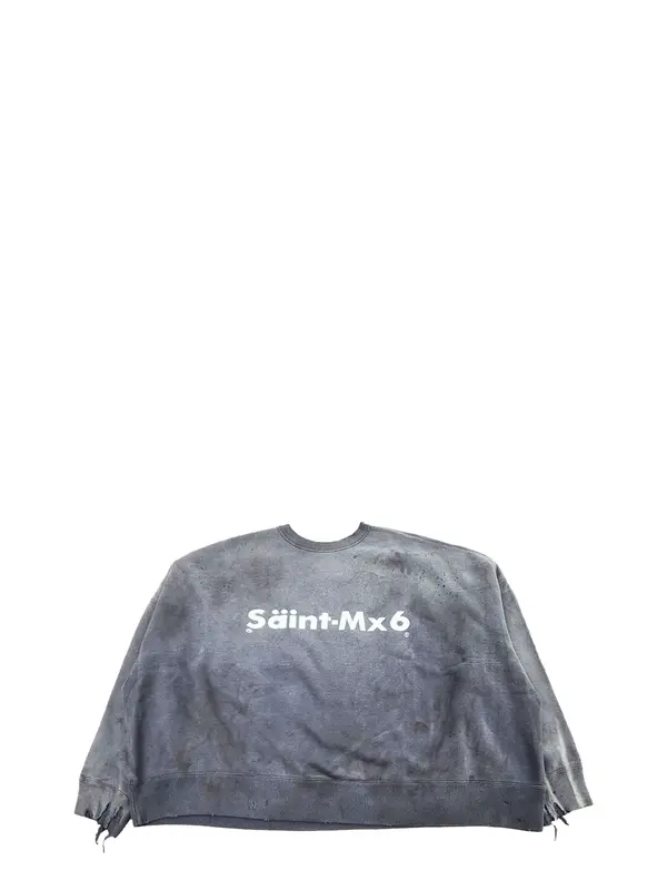 SAINT MXXXXXX Chaos Sweatshirt - Grey