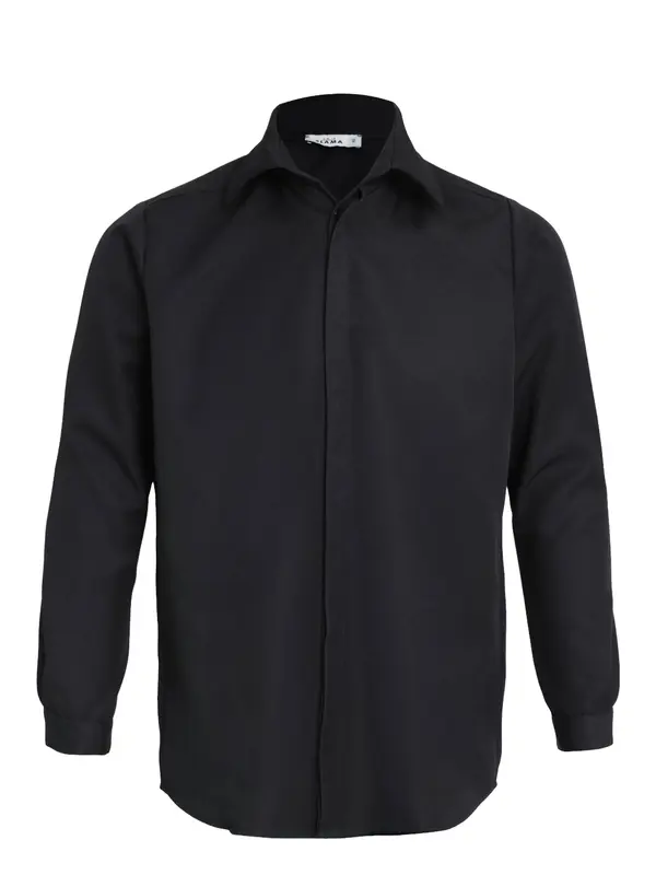 AMIR SLAMA Relaxed-fit Shirt - Black