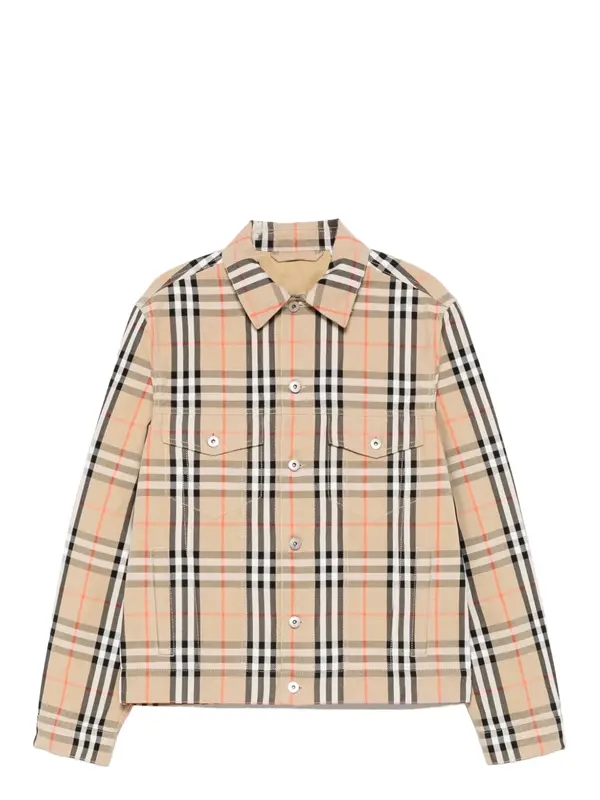 Burberry Vintage Check Jacket - Neutrals